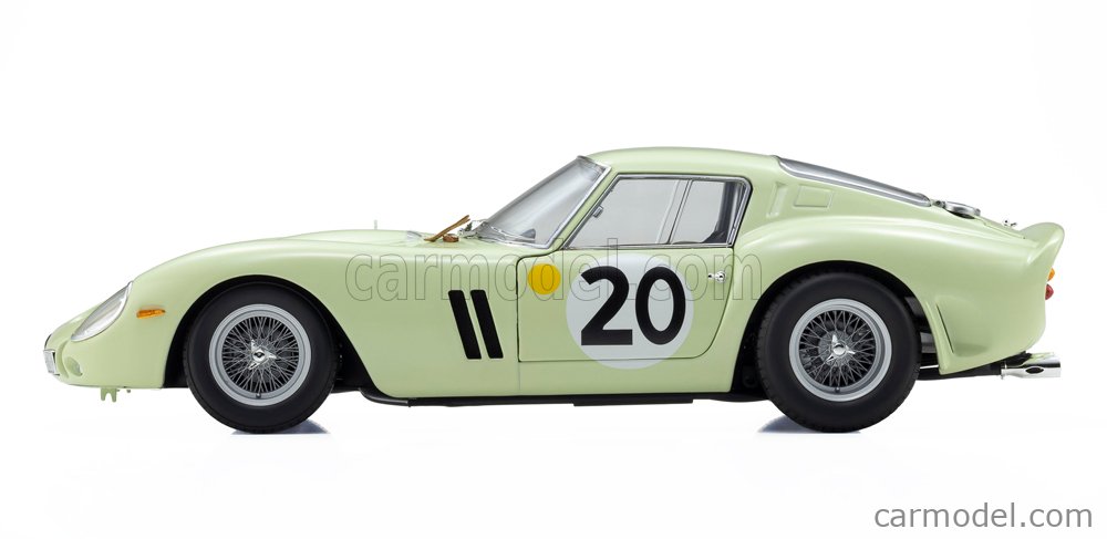KYOSHO 08438E Masstab: 1/18 | FERRARI 250 GTO 3.0L V12 COUPE TEAM U.D.T ...