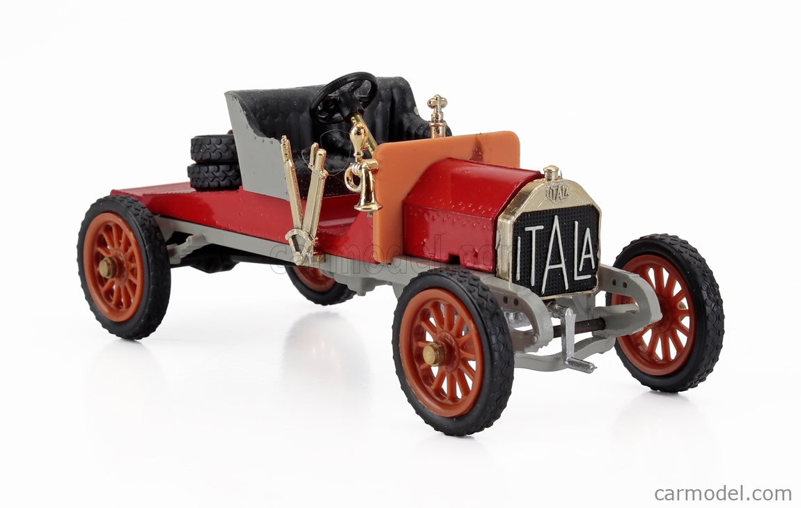 RIO-MODELS 1 Escala 1/43 | ITALA 45HP TARGA FLORIO 1906 RED GREY