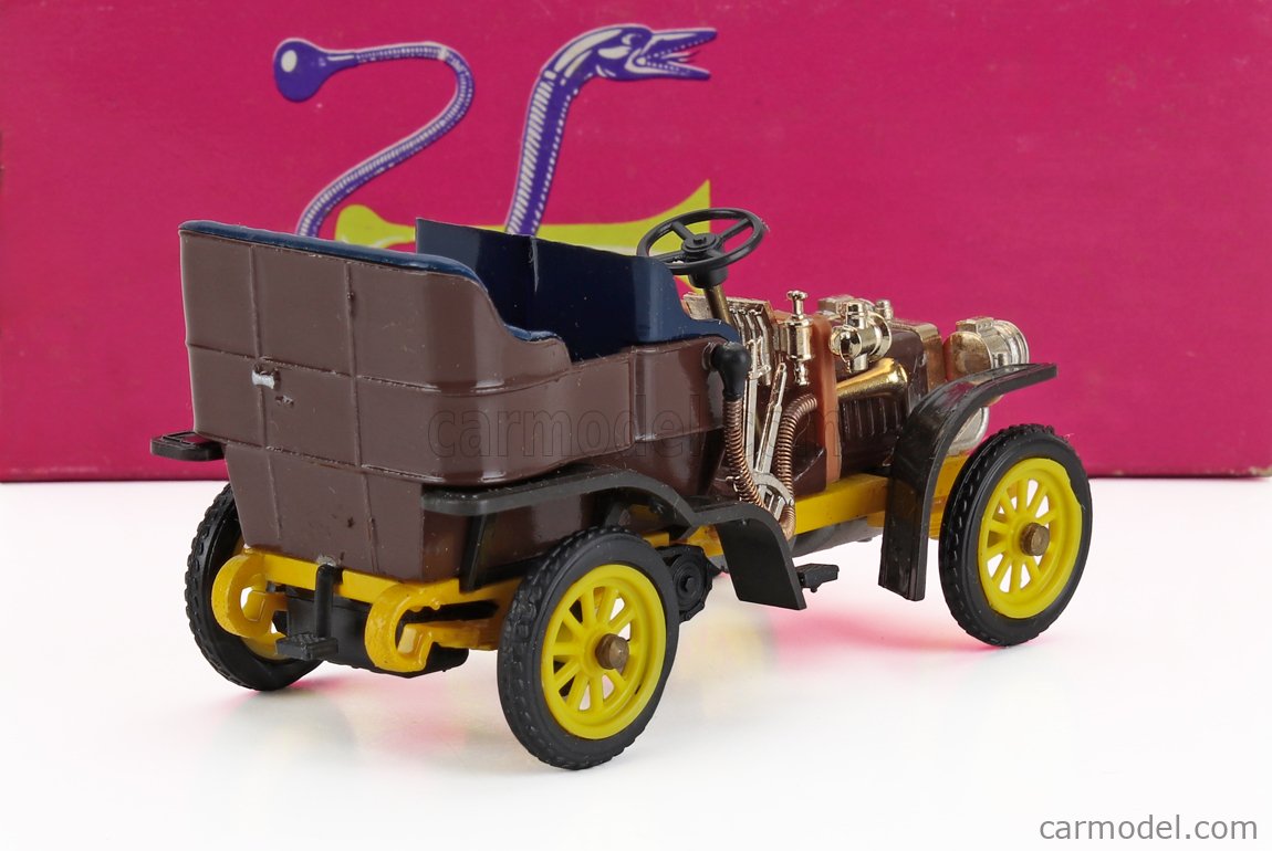 RIO-MODELS 26 Echelle 1/43 | FIAT DEFECT CARD BOX - 12CV 1902 BROWN YELLOW