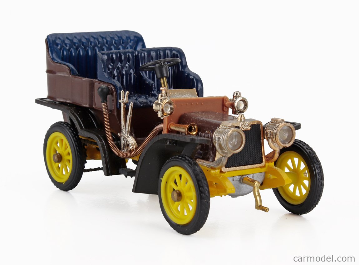 RIO-MODELS 26 Echelle 1/43 | FIAT DEFECT CARD BOX - 12CV 1902 BROWN YELLOW