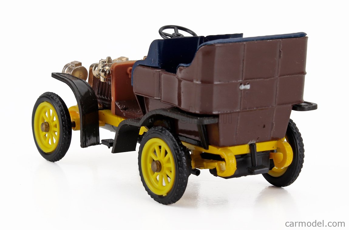 RIO-MODELS 26 Echelle 1/43 | FIAT DEFECT CARD BOX - 12CV 1902 BROWN YELLOW