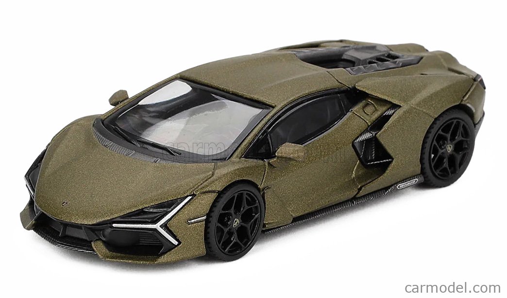 MINI-GT MGT01136-L Scale 1/64 | LAMBORGHINI REVUELTO HYBRID 2023 MATT GREEN