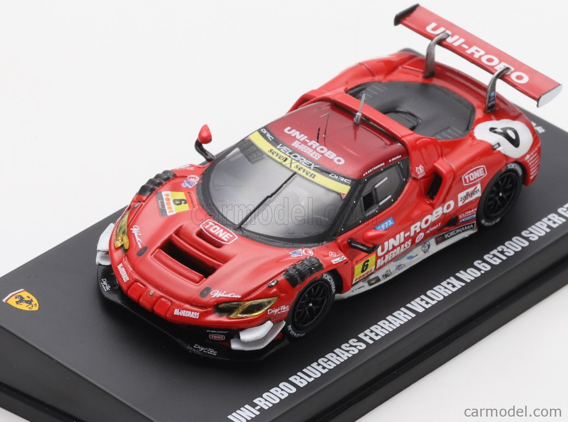 LOOKSMART LS64G25006 Масштаб 1/64 | FERRARI 296 GT3 3.0L TWIN TURBO V6 ...