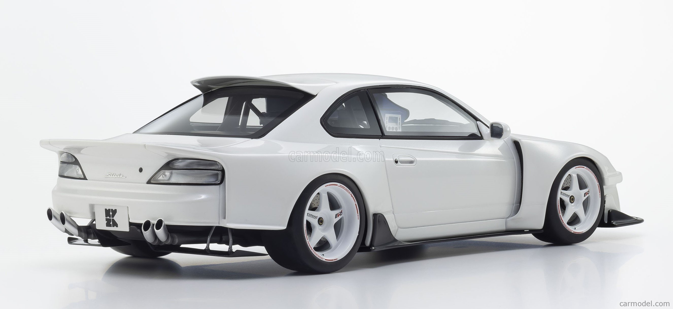 KYOSHO KSR18066W Scale 1/18 | NISSAN SILVIA (S15) KHYZYL SALEEM COUPE ...