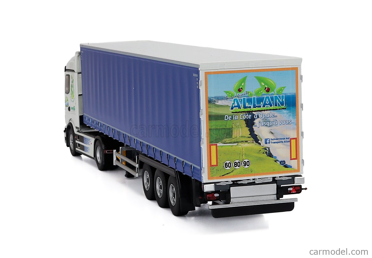 ELIGOR 118635 Scale 1/43 | MERCEDES BENZ E-ACTROS 600 TRUCK TELONATO ...