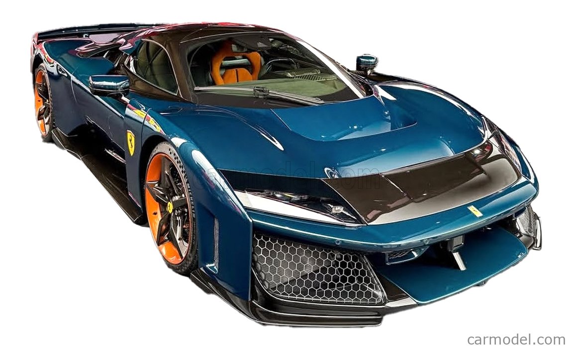 LOOKSMART LS559M Scala 1/43 | FERRARI F80 2024 FULL BLUE CARBON