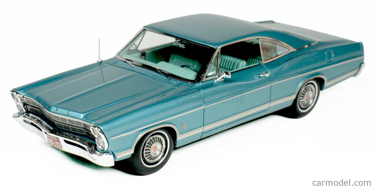 GOLDVARG GC079A Escala 1/43 | FORD USA GALAXIE COUPE 1967 CLEARWATER ACQUA