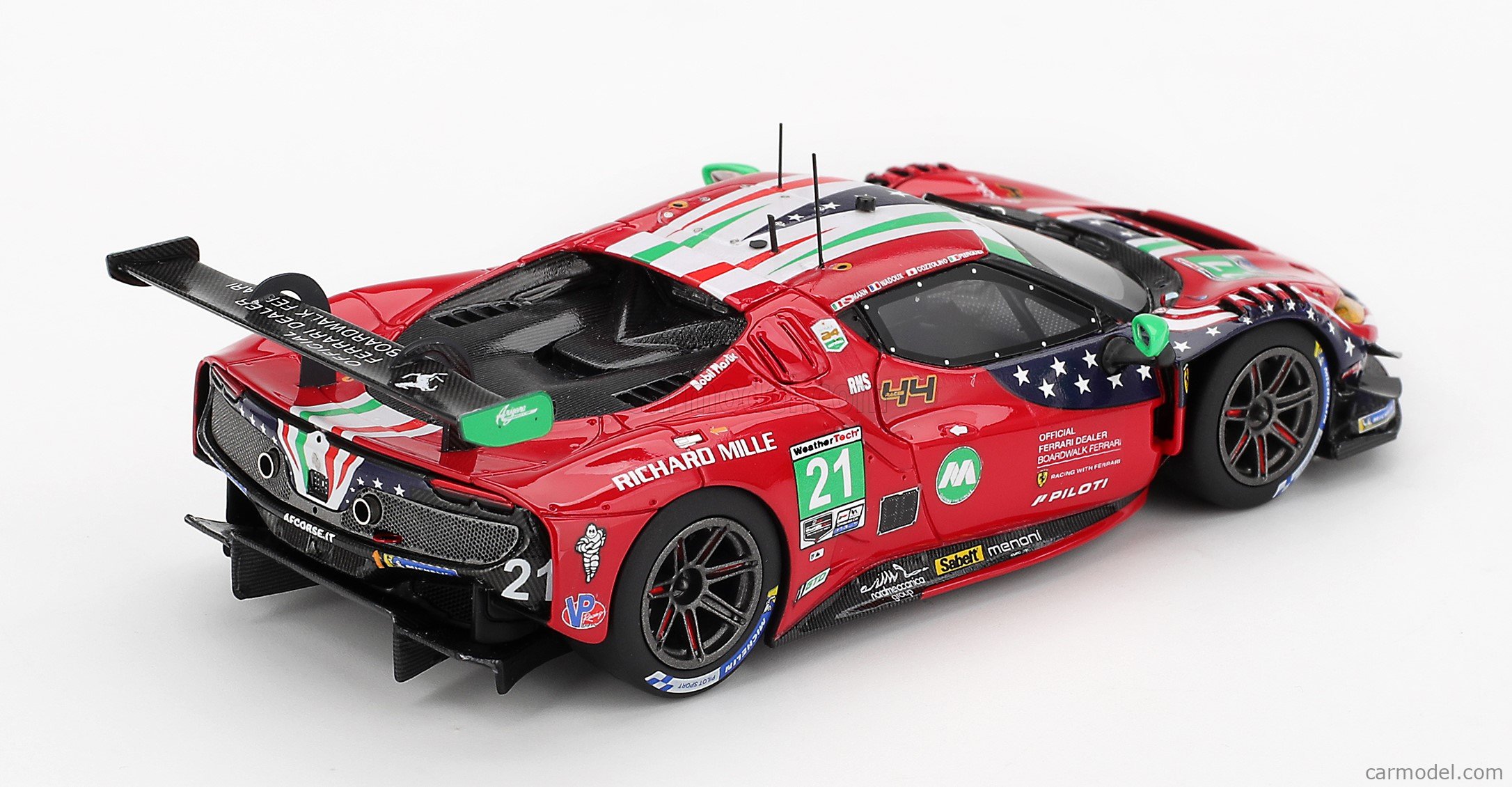 BBR-MODELS BBRCS015 Scale 1/43 | FERRARI 296 GT3 3.0L TURVO V6 TEAM AF ...
