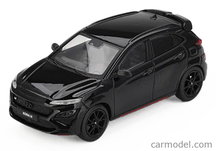 MINI-GT MGT01206-L Scale 1/64 | HYUNDAI KONA N 2022 BLACK