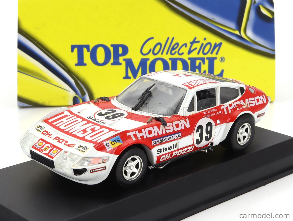 TOPMODEL TMC013 Echelle 1/43 | FERRARI 365 GTB/4 COMPETIZIONE TEAM ...