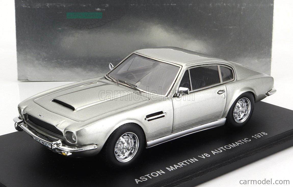 SPARK-MODEL S0575 Scale 1/43 | ASTON MARTIN V8 AUTOMATIC 1978 SILVER