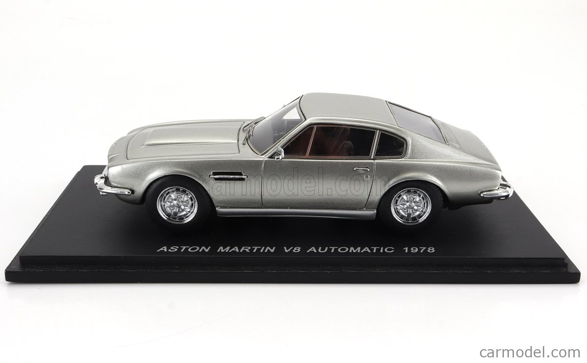 SPARK-MODEL S0575 Scale 1/43 | ASTON MARTIN V8 AUTOMATIC 1978 SILVER