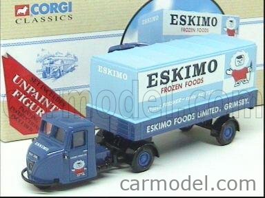 CORGI 97335 Scale 1/50 | SCAMMELL SCARAB ESKIMO FOODS TRUCK BLUE