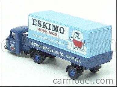 CORGI 97335 Scale 1/50 | SCAMMELL SCARAB ESKIMO FOODS TRUCK BLUE