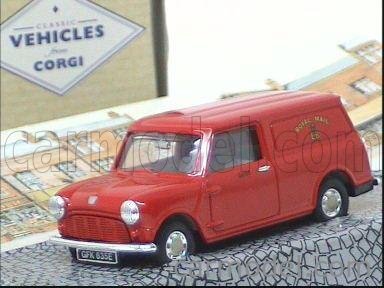 CORGI 96951 Scale 1/43 | MORRIS MINI VAN ROYAL MAIL RED