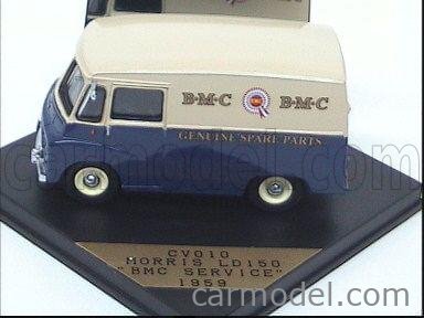 VITESSE CV010 Scale 1/43 | MORRIS LD150 VAN - BMC SERVICE 1959 BLUE IVORY