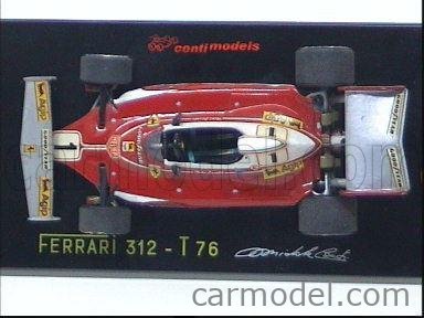 CONTI-MODELS / Masstab: 1/43 | FERRARI F1 312T N 1 1976 NIKI LAUDA ...