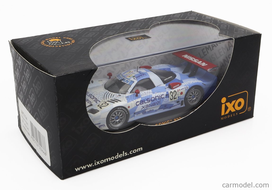 IXO-MODELS LMC034 Scale 1/43 | NISSAN R390 GT1 3.5L TURBO TEAM NISSAN ...