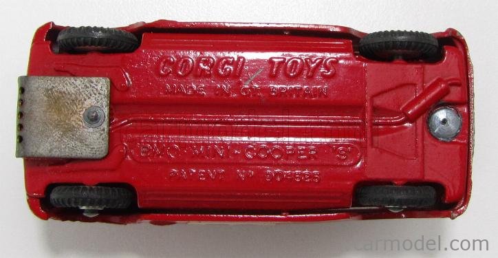 CORGI 321 Escala 1/43 | MORRIS MINI COOPER S N 52 WINNER RALLY ...