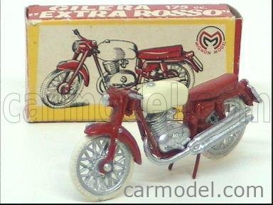 MIGNON 15 Scale 1/24 | GILERA 175CC EXTRA ROSSO RED IVORY