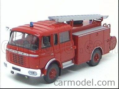 NOREV 690002 Scale 1/43 | BERLIET GAK TRUCK FIRE ENGINE - POMPIERS RED