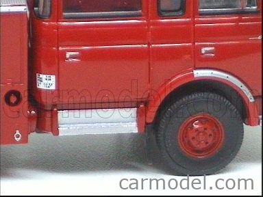 NOREV 690002 Scale 1/43 | BERLIET GAK TRUCK FIRE ENGINE - POMPIERS RED