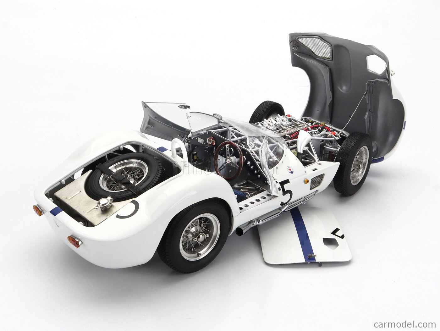 CMC M047 Масштаб 1/18 | MASERATI TIPO 61 BIRDCAGE TEAM USA RACING ...