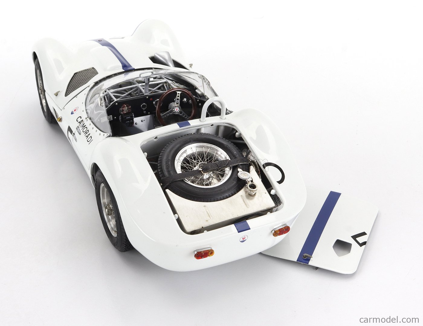 CMC M047 Scale 1/18 | MASERATI TIPO 61 BIRDCAGE TEAM USA RACING ...