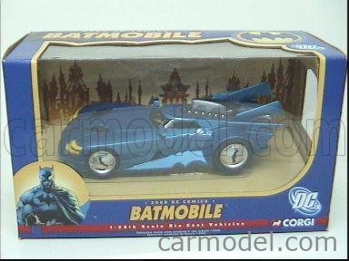 CORGI 77511 Scale 1/24 | BATMAN BATMOBILE 2000 LIGHT BLUE MET