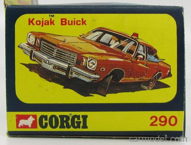 CORGI 290 Scale 1/36 | BUICK KOJAK (POLICE) BROWN MET