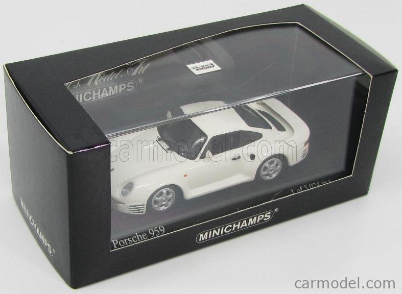 MINICHAMPS 400062524 Scala 1/43 | PORSCHE 959 1987 WHITE
