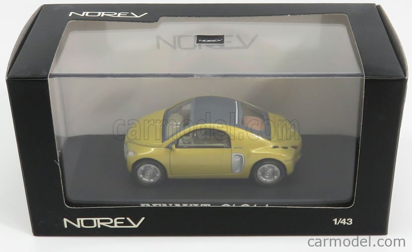 NOREV 517997 Scale 1/43 | RENAULT FIFTIE CONCEPT CAR YELLOW MET