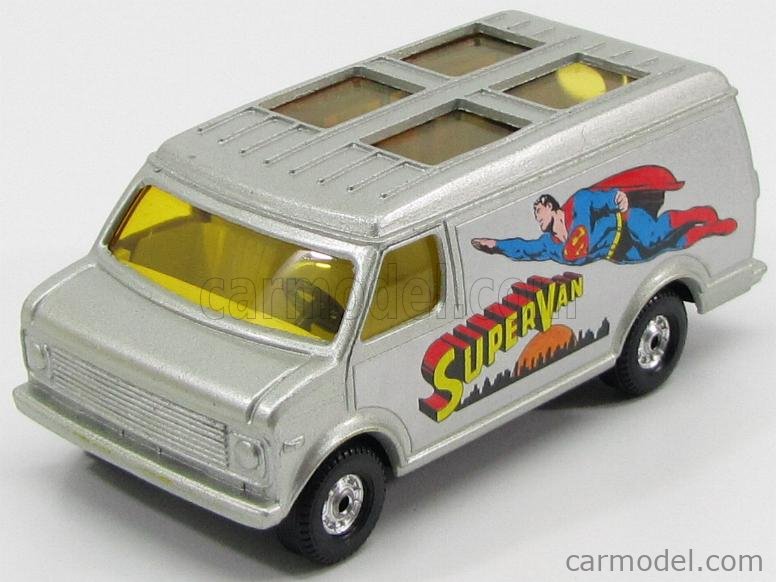 CORGI 435 Scale 1/36 | COMICS SUPERMAN VAN - SUPERVAN SILVER