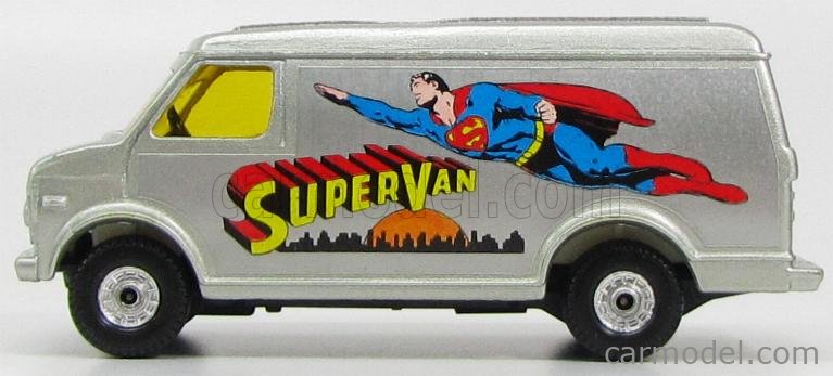 CORGI 435 Scale 1/36 | COMICS SUPERMAN VAN - SUPERVAN SILVER