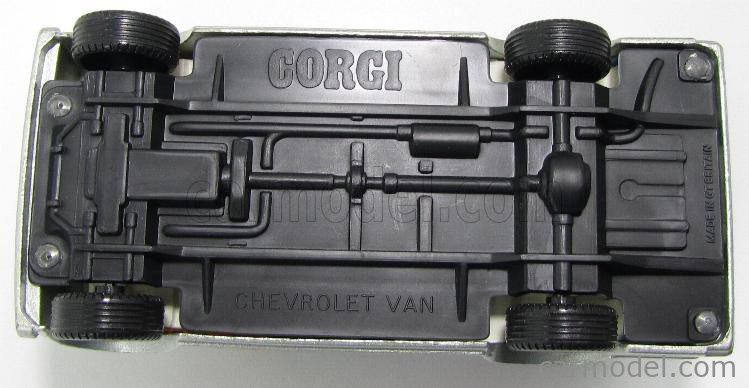 CORGI 435 Scale 1/36 | COMICS SUPERMAN VAN - SUPERVAN SILVER