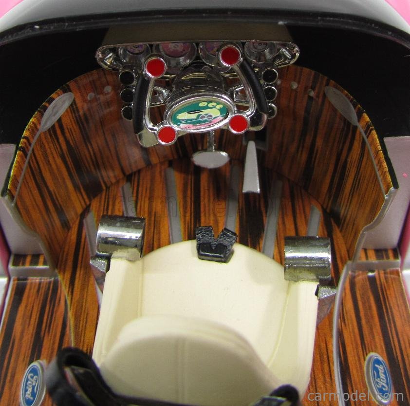 SUN-STAR 04571 Scale 1/18 | FORD USA FAB1 THUNDERBIRDS PINK