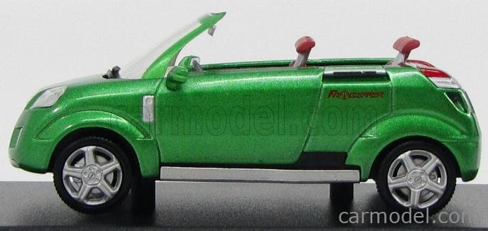 NOREV 360015 Scale 1/43 | OPEL FROGSTER CABRIOLET GENEVE 2001 GREEN MET