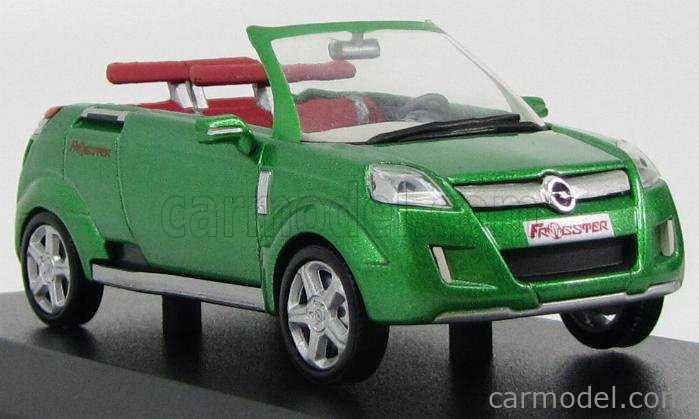NOREV 360015 Scale 1/43 | OPEL FROGSTER CABRIOLET GENEVE 2001 GREEN MET