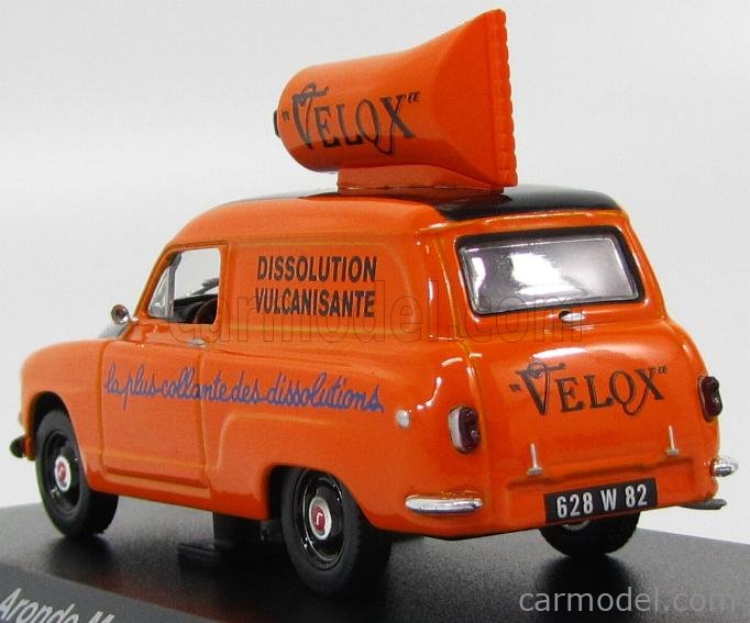 NOREV 570952 Masstab: 1/43 | SIMCA ARONDE VAN MESSAGERE - VELOX ORANGE ...