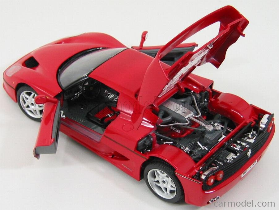 BURAGO 3362 Scale 1/18 | FERRARI F50 1995 RED