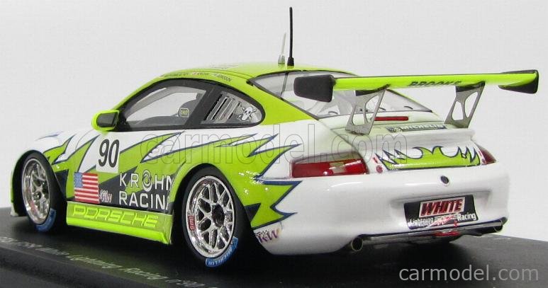 SPARK-MODEL S0973 Scale 1/43 | PORSCHE 911 996 GT3 RSR N 90 WHITE ...