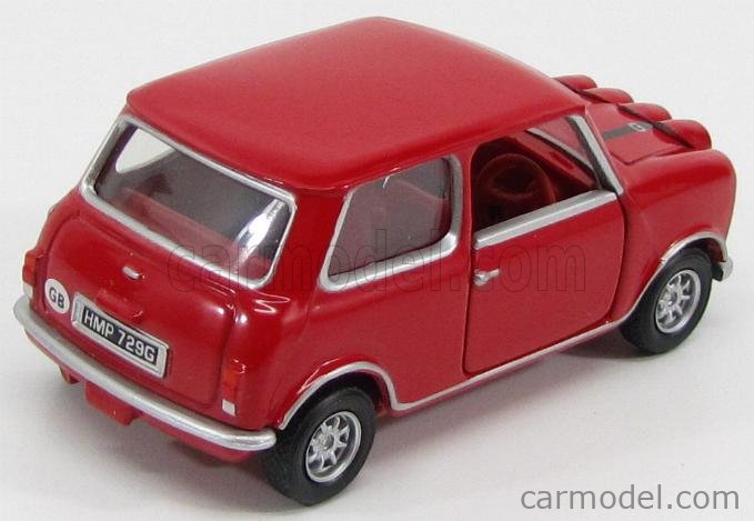 CORGI CC82217 Escala 1/36 | MINI COOPER S - THE ITALIAN JOB DIORAMA RED