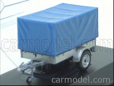 MINICHAMPS 400905220 Scale 1/43 | RIMORCHIO RIMORCHIO PER AUTO 1-AXLE ...