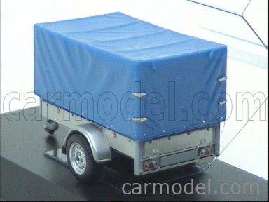 MINICHAMPS 400905220 Scale 1/43 | RIMORCHIO RIMORCHIO PER AUTO 1-AXLE ...