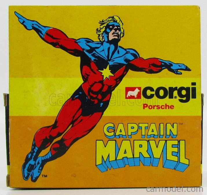 CORGI 262 Scale 1/36 | PORSCHE CAPTAIN MARVEL WHITE