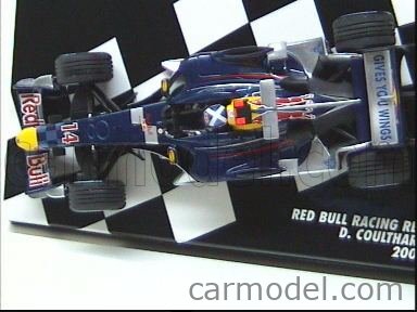 MINICHAMPS 060014 Scale 1/43 | RED BULL F1 RB2 N 14 DAVID COULTHARD ...