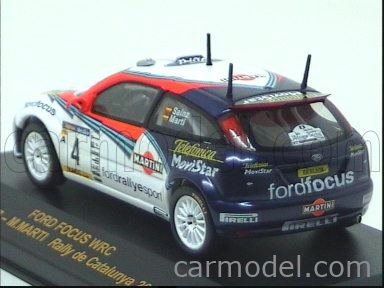 EDICOLA RCC014 Scale 1/43 | FORD ENGLAND FOCUS WRC MARTINI N 4 RALLY DE ...