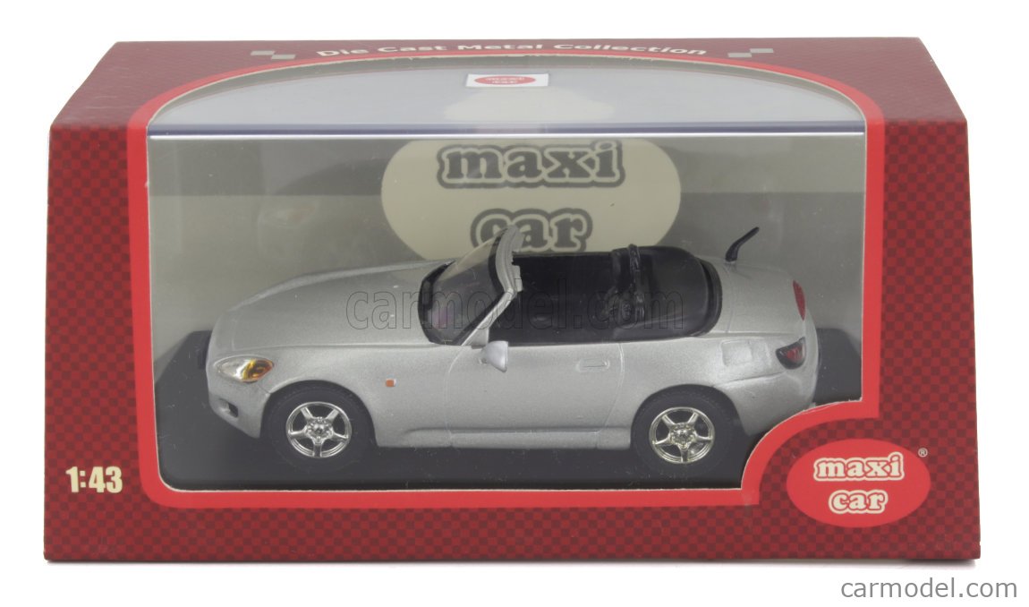 MAXI-CAR 20024-ABMAX016 Scale 1/43 | HONDA S2000 SPIDER 1998 SILVER
