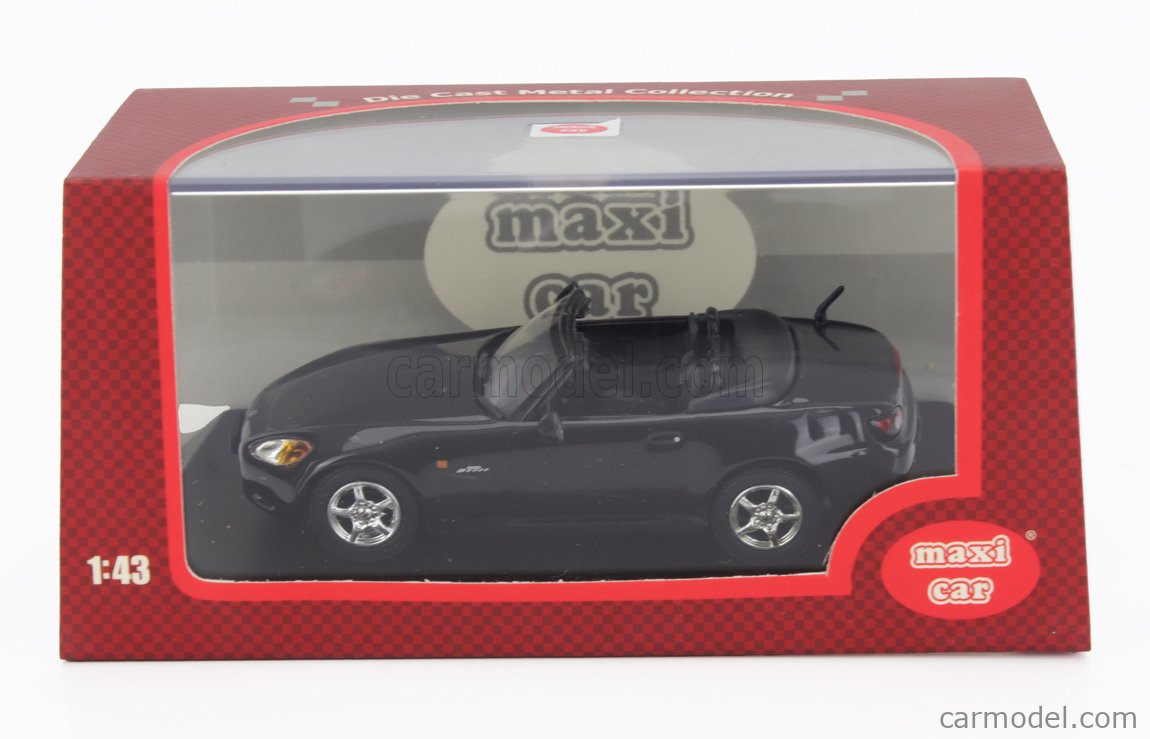 MAXI-CAR 20022-ABMAX015 Scale 1/43 | HONDA S2000 SPIDER 1998 BLACK