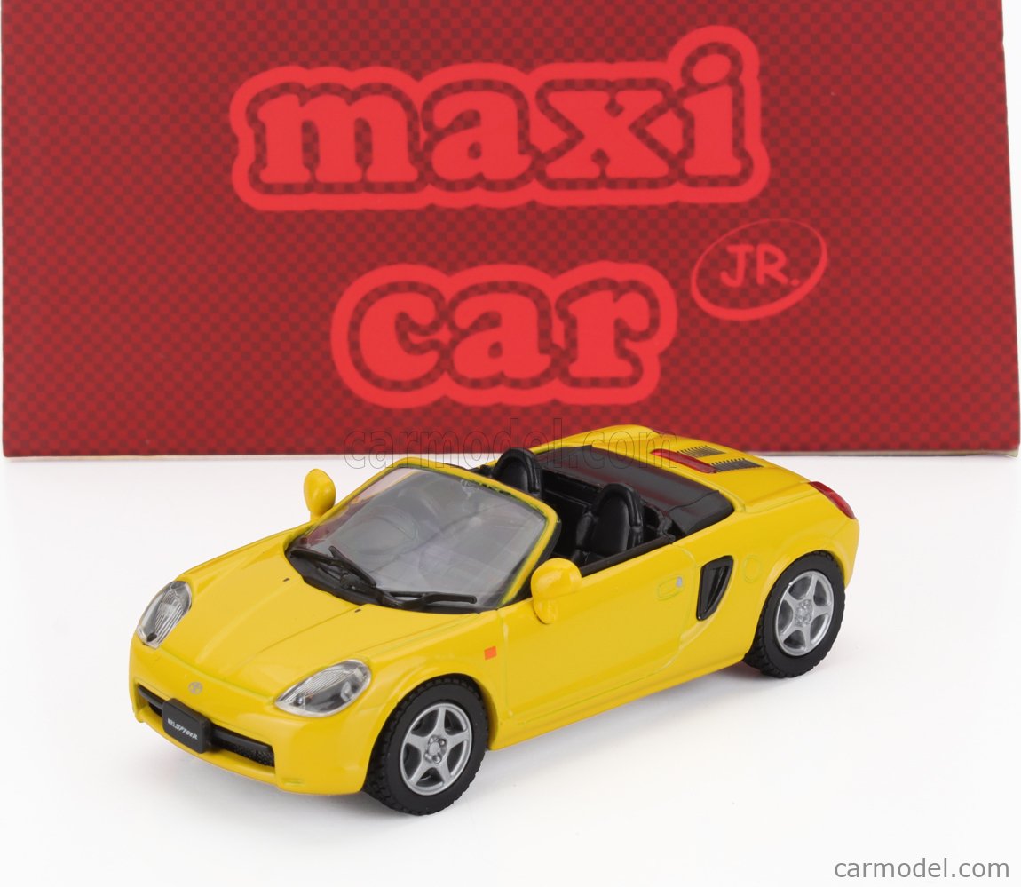 MAXI-CAR 20041-ABMAX005 Scale 1/43 | TOYOTA MR2 SPIDER YELLOW